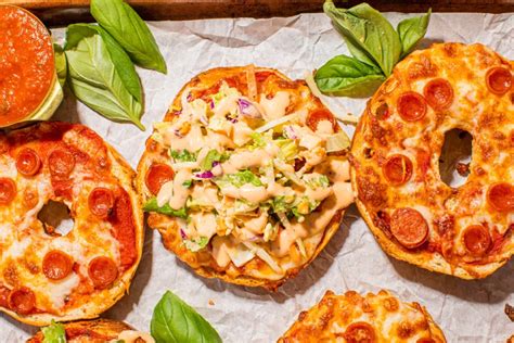Air Fryer Pizza Ranch Bagels Taylor Farms