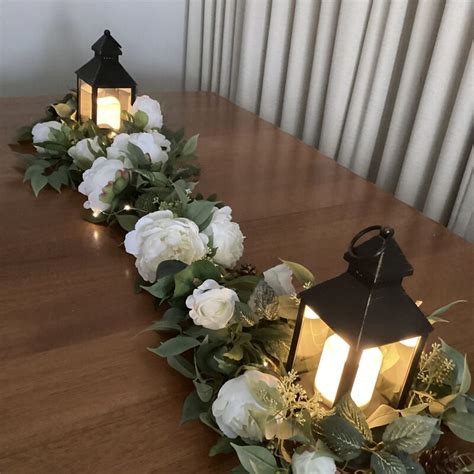 Lanterns Brass Black With Led Candle Wedding Decor For Hire
