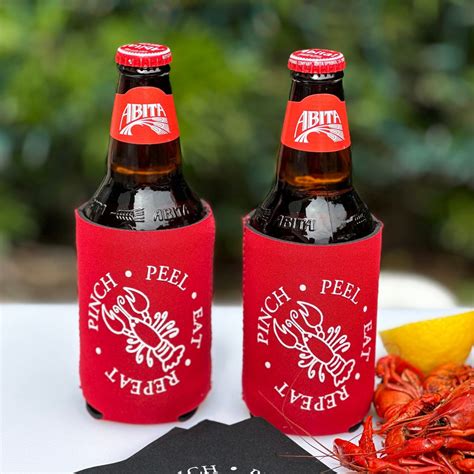 Crawfish Boil Birthday Graduation Party Can Cooler Huggies Couples