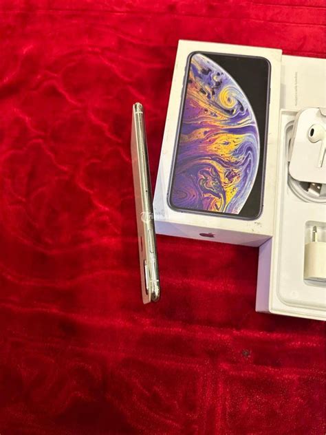 Hp Apple Iphone Xs Max 512gb Bekas Silver Mulus Lengkap Terdaftar Di