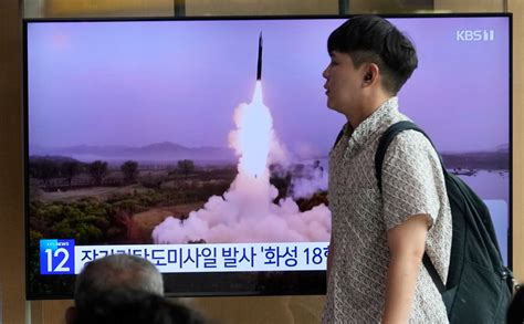 Corea Del Norte Lanza Misil Balístico Tras Amenazas Por Supuestos