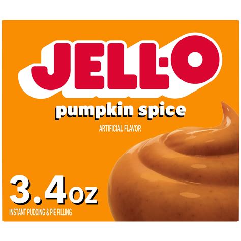 Vegan Jell O Pumpkin Spice Artificially Flavored Instant Pudding And Pie