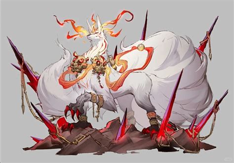 神兽白泽 花瓣网