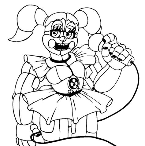 Dibujos De Five Nights At Freddys Para Colorear Wonder Day — Dibujos Para Colorear Para Niños