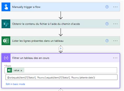 power automate filter date first day of next month stack overflow