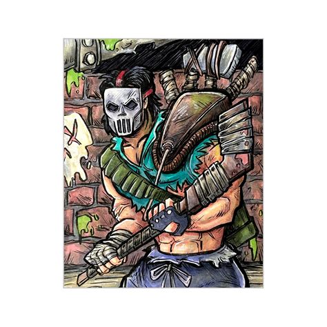 Party Wagon Tmnt Bw Print — Spectral Void Comics And More