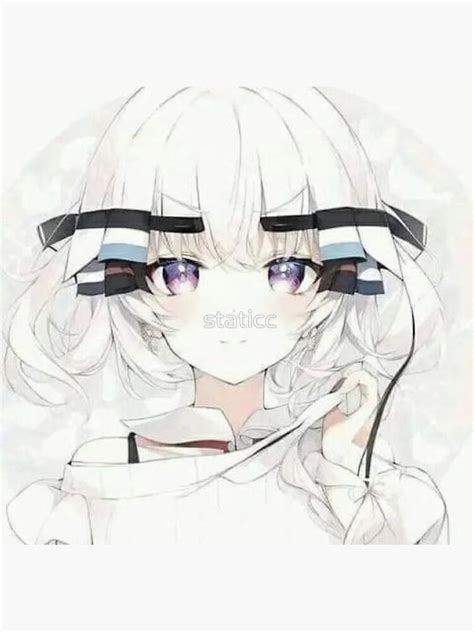 Roblox Anime Girl Illusion Meme Sticker For Sale By Staticc Redbubble