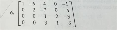 Solved Consider Each Matrix In Exercises 5 And 6 As The