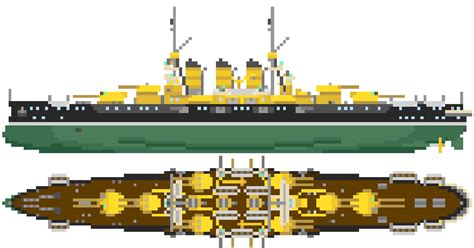 ドット絵 戦艦グレスノール ぜんまいどけいのイラスト Pixiv