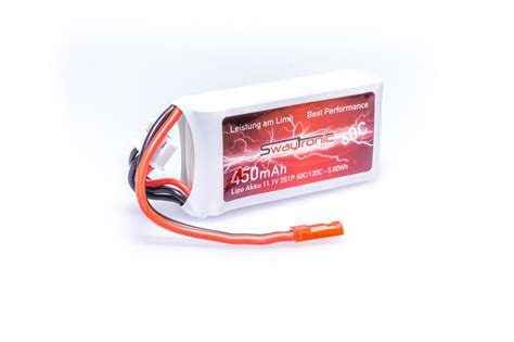 SWAY FPV LiPo 3S 11 1V 450mAh 60C 120C JST Swaytronic