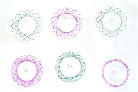 Simple Modern Spirograph Art Tutorial Mom Spark Mom