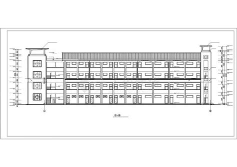 南京某艺术学院3100平米四层框架教学美术教研楼建筑设计cad图纸土木在线