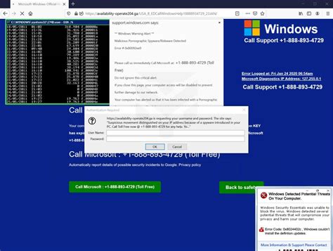 Remove Suspicious Movement Distinguished On Your IP Pop Ups Microsoft Scam