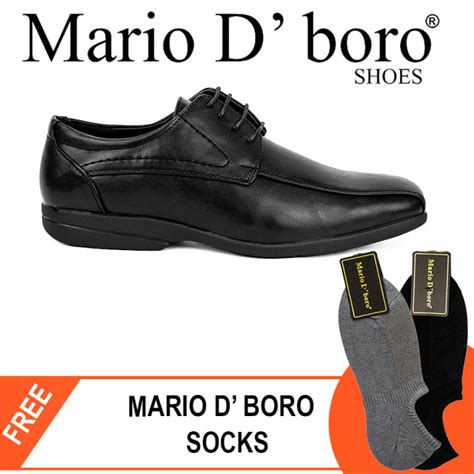 Mario D Boro Mens Formal Shoes With Lace Mw 22227 Black Lazada Ph