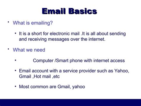 The Process Of Emailling In Sending And Receving Ppt