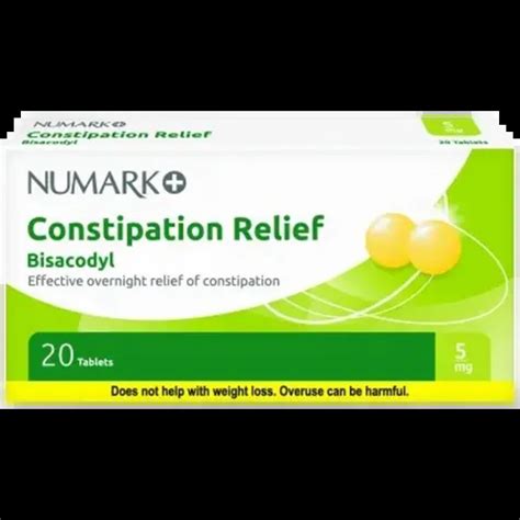 Numark Constipation Relief Tablets Pack Of 20