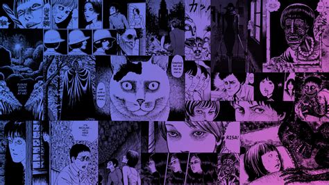 Junji Ito Aesthetic Wallpaper