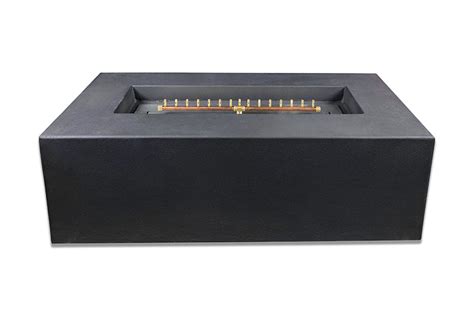 Blaze 60 Inch Rectangular Fire Table Outdoor Propane And Gas Fire Pit