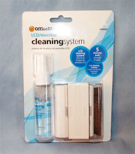 Used Officemax Lcdmonitor Cleaning System Computerphonetv Nip