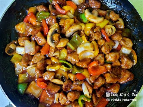 돼지고기 안심 찹스테이크 돈육 폭찹 스테이크 레시피