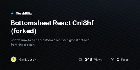 Bottomsheet React Cnl8hf Forked StackBlitz