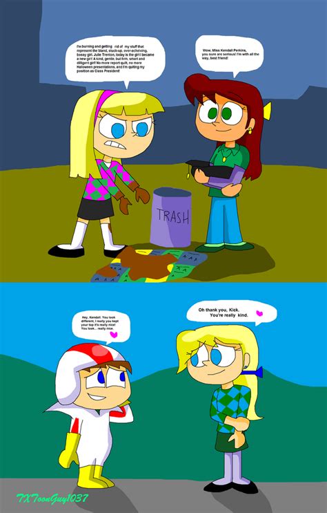 Kick Buttowski Kendall Perkins A New Girl By Txtoonguy1037 On
