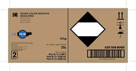 Color Negative Developer Replenisher 2 X 25l