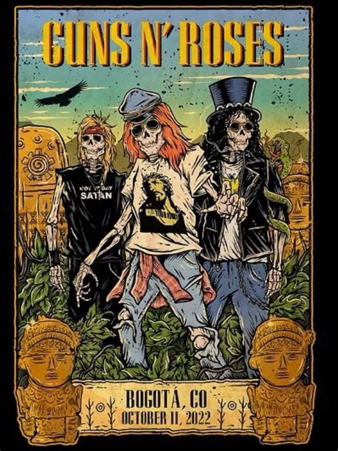 Guns And Roses En Bogotá Así Fueron Los Dos Conciertos En Colombia Que