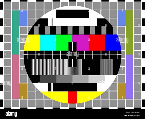 Standard Tv Test Pattern