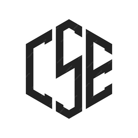 Premium Vector Cse Logo Design Initial Letter Cse Monogram Logo Using
