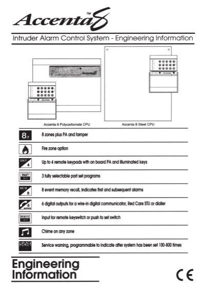 Accenta 8 Mini Mas Moreton Alarm Supplies