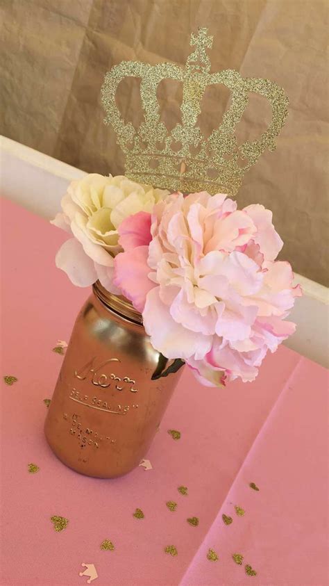 Princess Crown Cake Topper Gold Glitter Crown Cake Topper Etsy Artofit