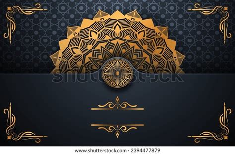 Mandalar Invitition Card Design Best Stock Vector Royalty Free
