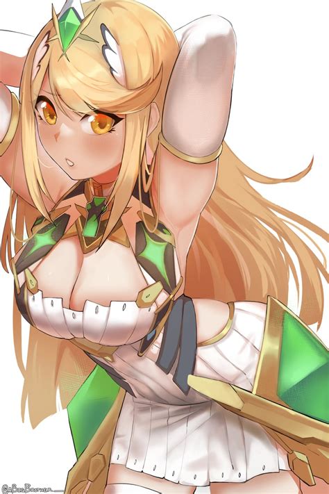 Mythra Xenoblade Chronicles And 1 More Drawn By Abigbrother Danbooru