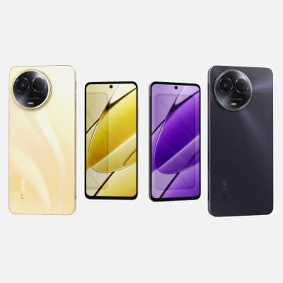 Realme G Black And Gold D Model By Rever Art