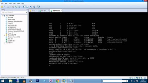 Installation Et Configuration Dun Serveur Ssh Sous Linux Youtube