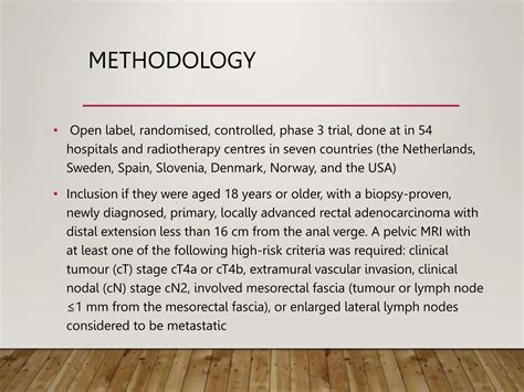 Total Neoadjuvant Therapy Rectal Cancerppt