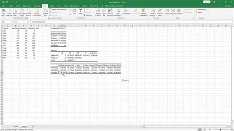 how to conduct multiple linear regression in excel the easiest excel