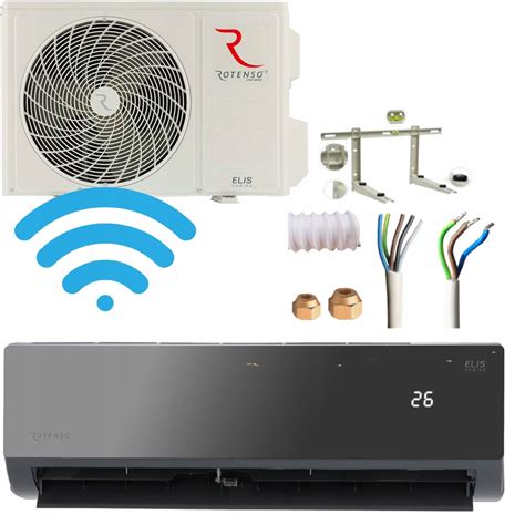 Klimatyzacja Rotenso ELIS 3 5kW Czarna Wifi Zestaw 12422837345
