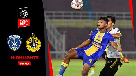 Malaysian Football League Sri Pahang FC Perak FC II PMFL Highlights Piala MFL
