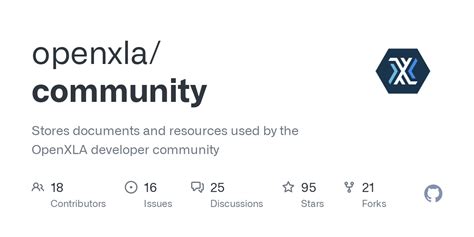 Github Openxlacommunity Stores Documents And Resources Used By The