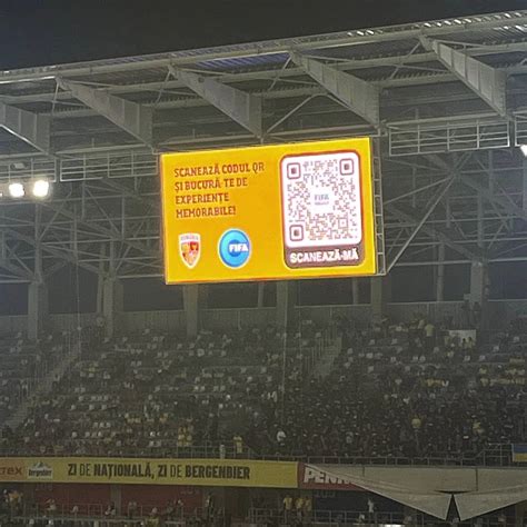 Modex On Linkedin Fifa Collect Is At Steaua Stadium Romanian Fans