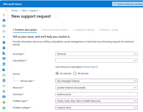 インスタンス プールを作成する azure sql managed instance microsoft learn