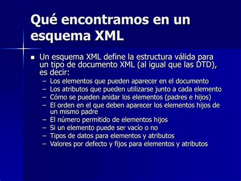 Ppt Tema 4 Estructura De Documentos Xml W3c Esquemas Powerpoint Presentation Id1418746