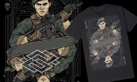 Draw For Tshirt Illustration Skull Operator Military And Tactical