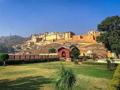 The Famous Amber Fort The Fortified Residence Of Raja Man Singh I In