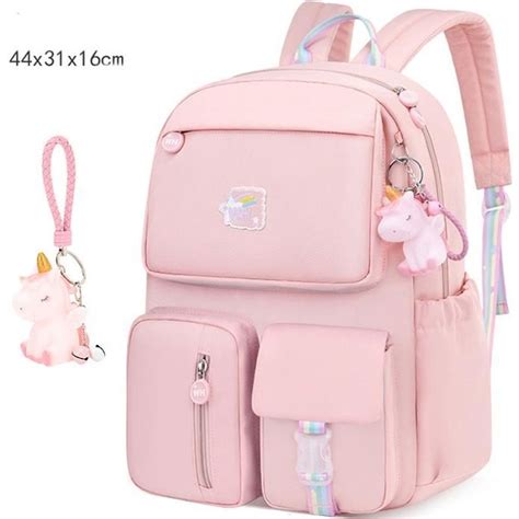 Cartable Fille Primaire Sac à Dos Collège CM1 CM2 5 6ème 8 9 10 11 12