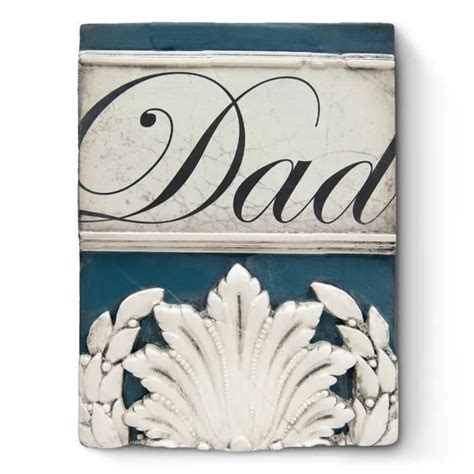 Dad Sid Dickens Memory Block Shop Signatures