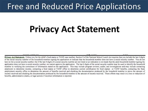 Ppt Approving Free And Reduced Price Meal Applications Powerpoint