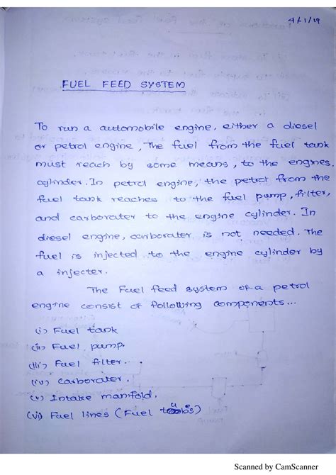 AE NOTE First Series 2 Automobile Lecture Notes Mechanical